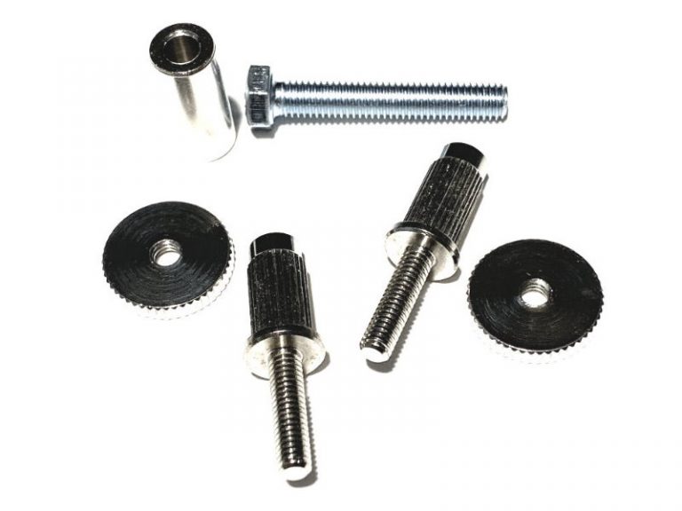 #3116-0 iNsert™ Gloss Nickel, “Plus” Conversion Posts With Schaller Bridges